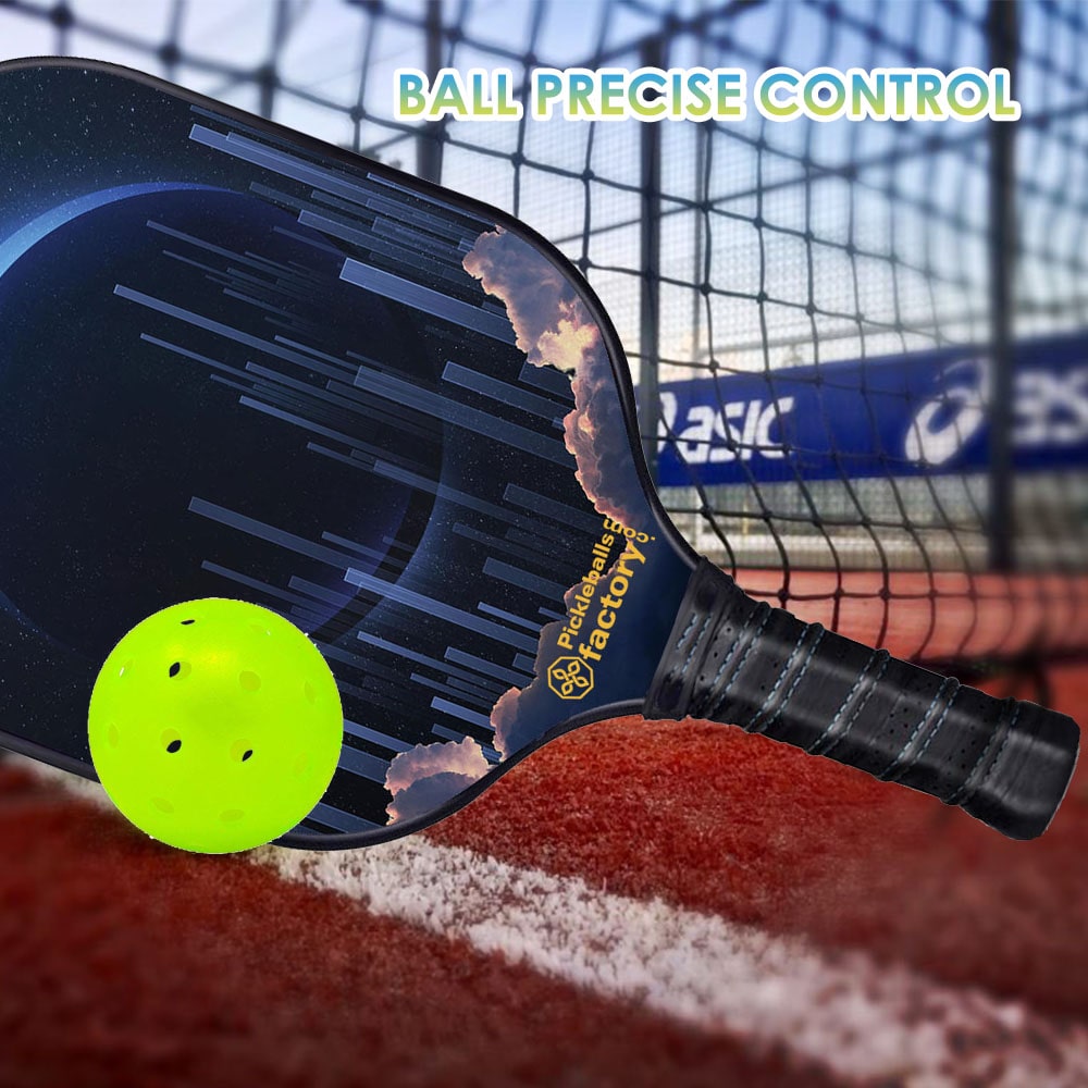 Pickleball Equipment , PB00030 Lunar Eclipse Graphite Pickleball Paddl ...